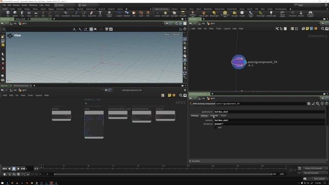 KineFX Rigging with APEX 3 - Minimal Workflow - Deform Geometry