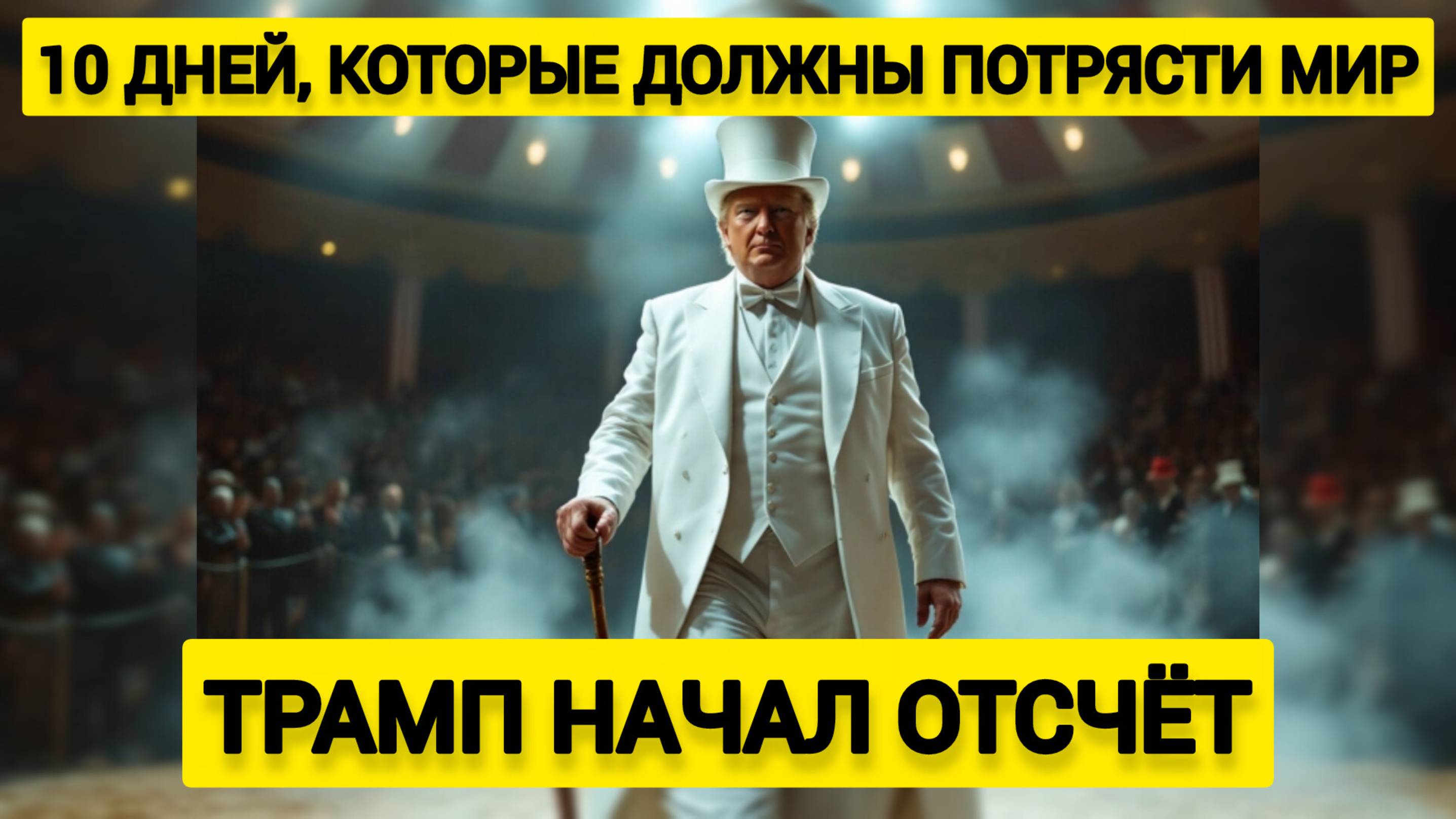 Трамп начал отсчёт: 10 дней, которые должны потрясти мир