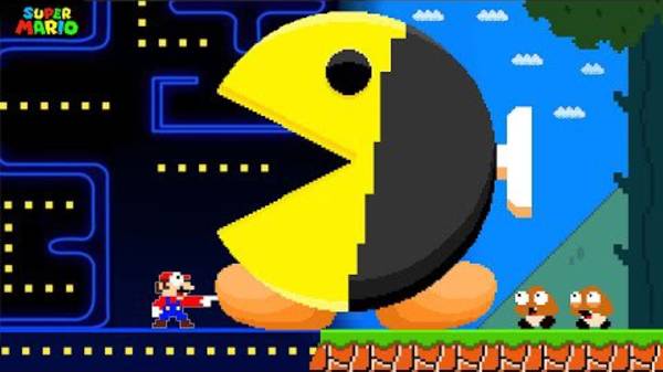 ВСЁ, ЧТО КОСНЕТСЯ МАРИО, ПРЕВРАЩАЕТСЯ В ПАК-МЕНА! 😱 [МИР СТАЛ АРКАДОЙ!]