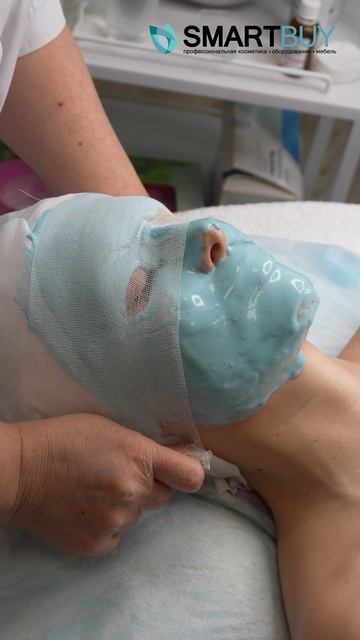 Бандажная техника нанесения альгинатной маски