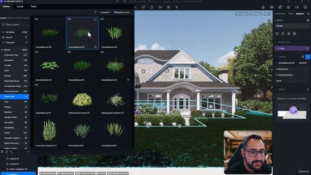 4.3. Refining Renders With Scatter