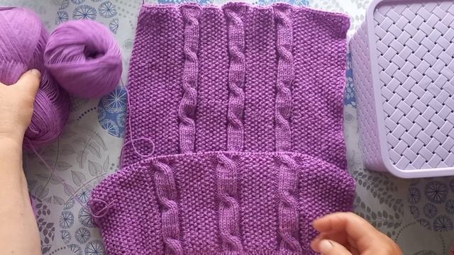 СП "Стильняшки", вяжу джемпер для девочки