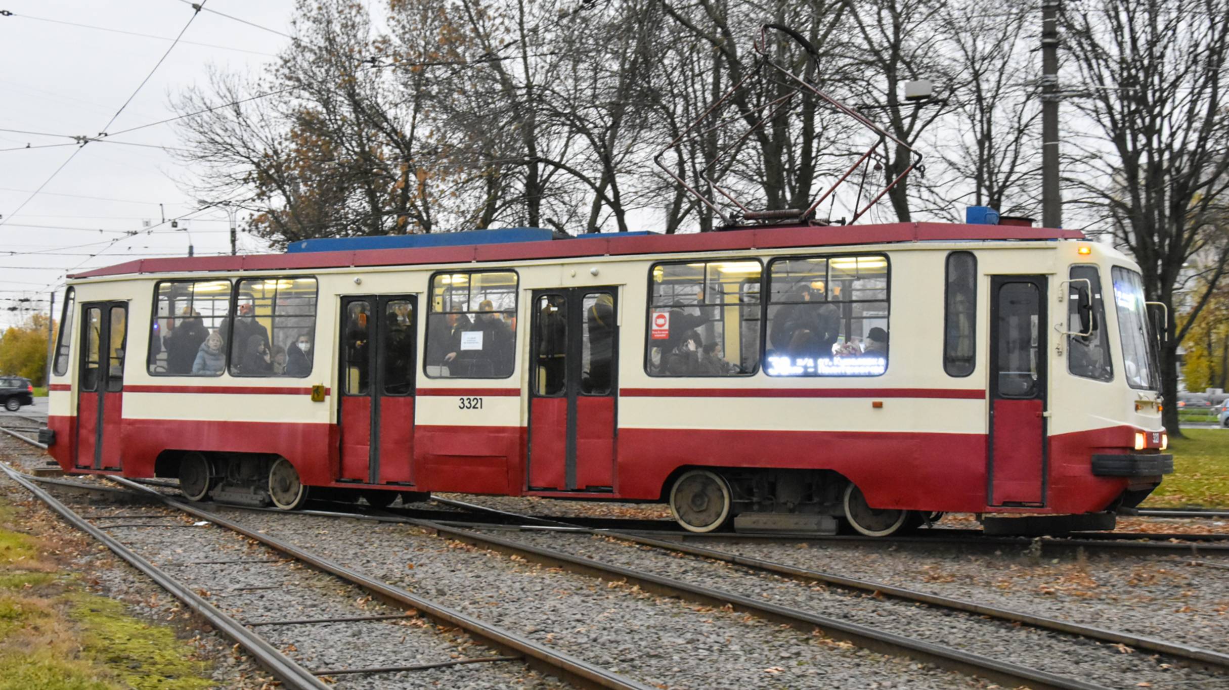 Трамваи ЛМ-99К которых больше нет на 51 маршруте Петербурга