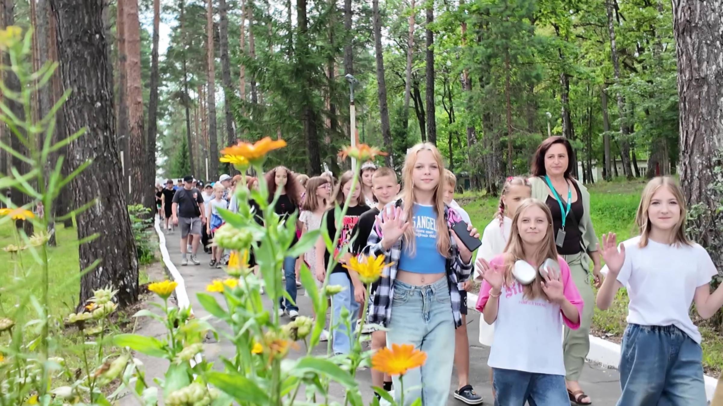 Открытие смены в "Сосновом бору"