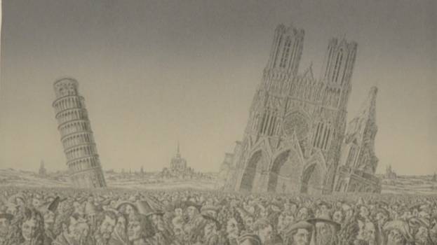 «В поисках истины». Графика Бориса Непомнящего. Великий Новгород. Из собрания музея