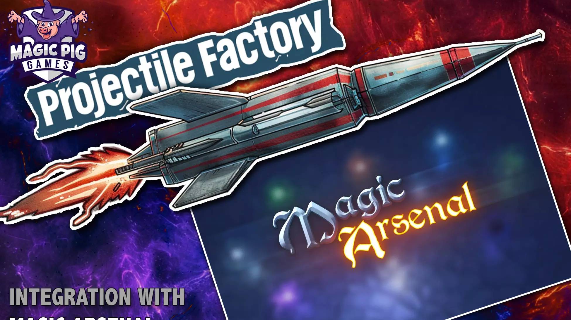 Asset Unity - Projectile Factory for Magic Arsenal by Archanor VFX