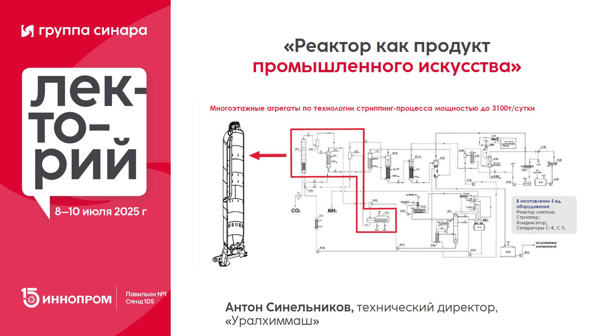 Реактор как продукт промышленного искусства