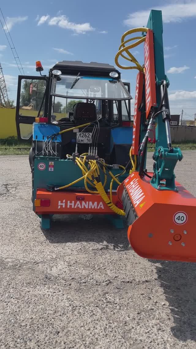 Обновленная косилка манипуляторная HANMA