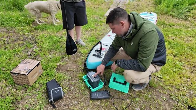 Качаем сап правильно! Компрессор Berkut SUP 200