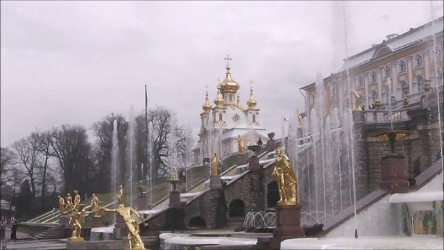Фонтаны Петродворца. 19.04.25г.