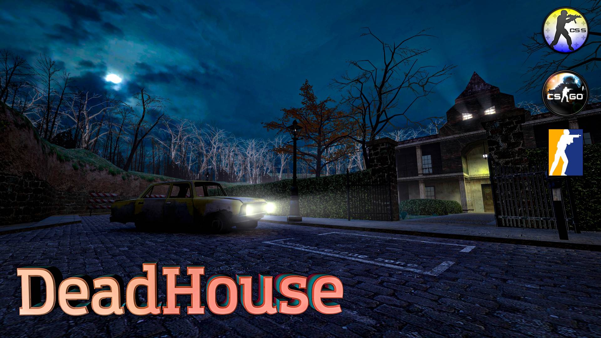 cs_deadhouse for CS:S v34, CS:GO & CS 2