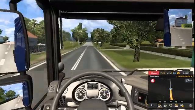 ETS 2 Clip for TMGK9000HD "ETS 2: Калининград - Мальмё" ч4. Быгдощ - Кошалин