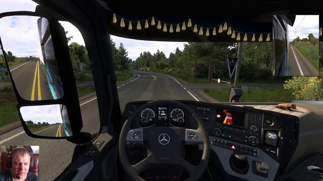 Euro Truck Simulator 2 сезон 19 серия 5 Тампере дождь