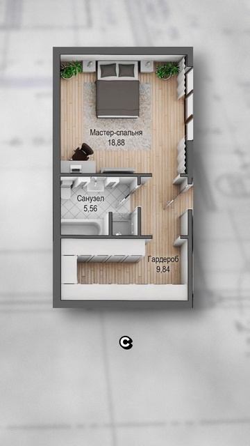 Идеи для мастер-спальни