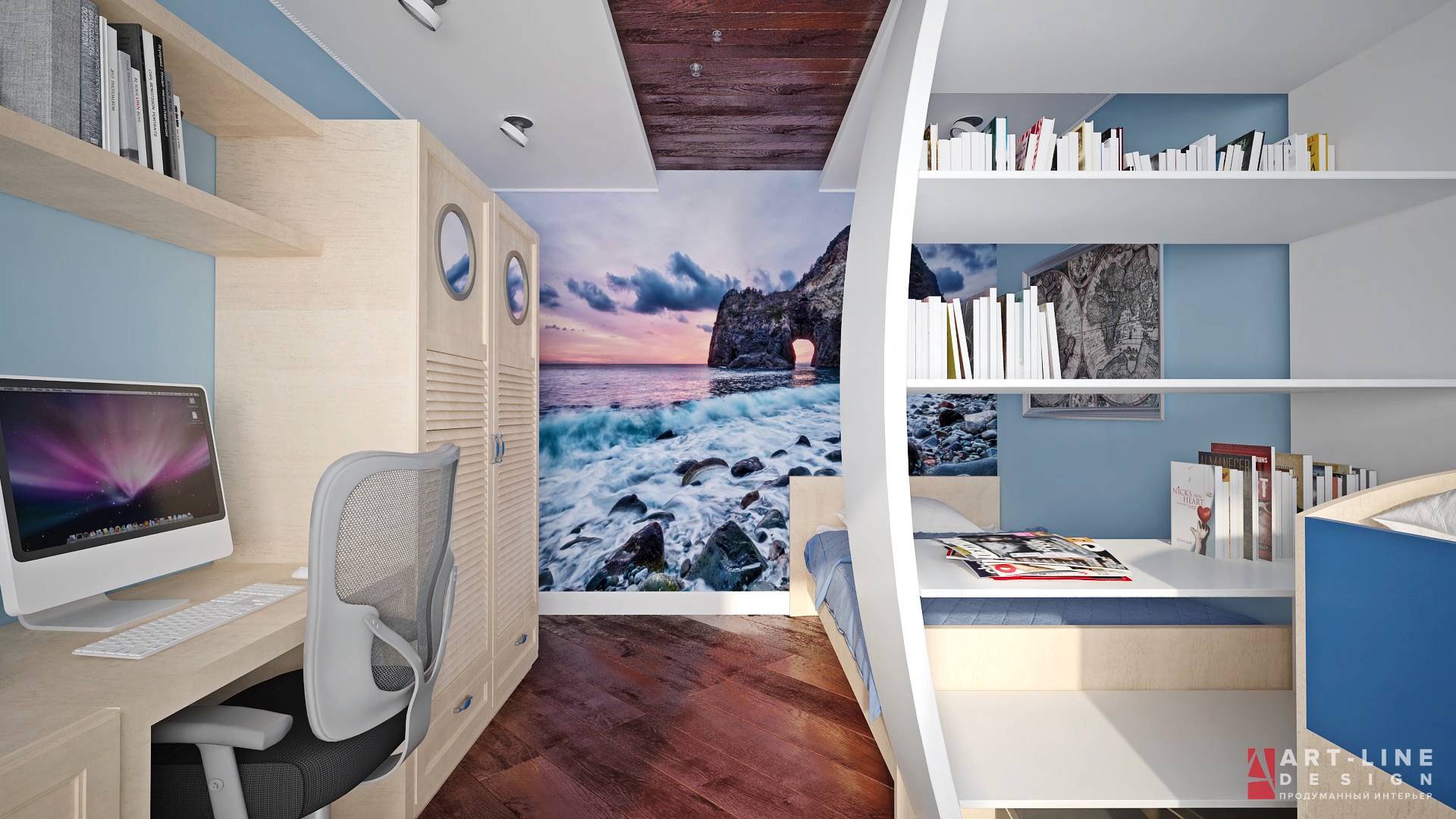 Промо-ролик для студии дизайна интерьера