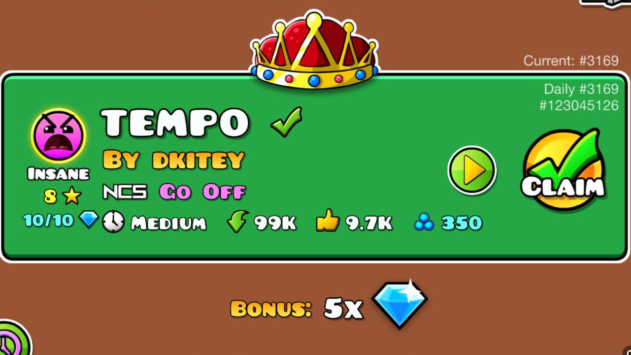 Это самый ЛЕГКИЙ ИНСЕЙН|Geometry dash