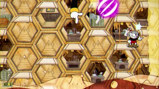 Cuphead | Босс - Королева МедоБрушко | Средняя сложность A+