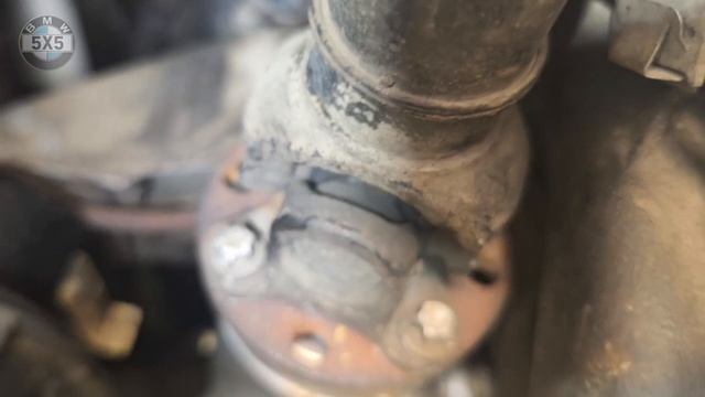 Поставил разную 🛞 резину 🛞 попал на передний редуктор и кардан☝🏻#bmw #бмв #x5 #f15