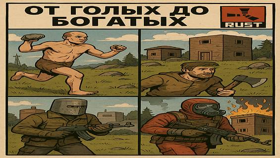 Rust:От Голых до Богатых