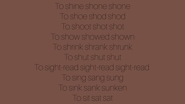 Неправильные Глаголы Часть 28 Irregular Verbs Part 28