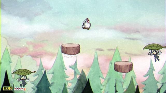 Cuphead - Run 'n Gun | Чернильный остров один - Древесная проблема | A+