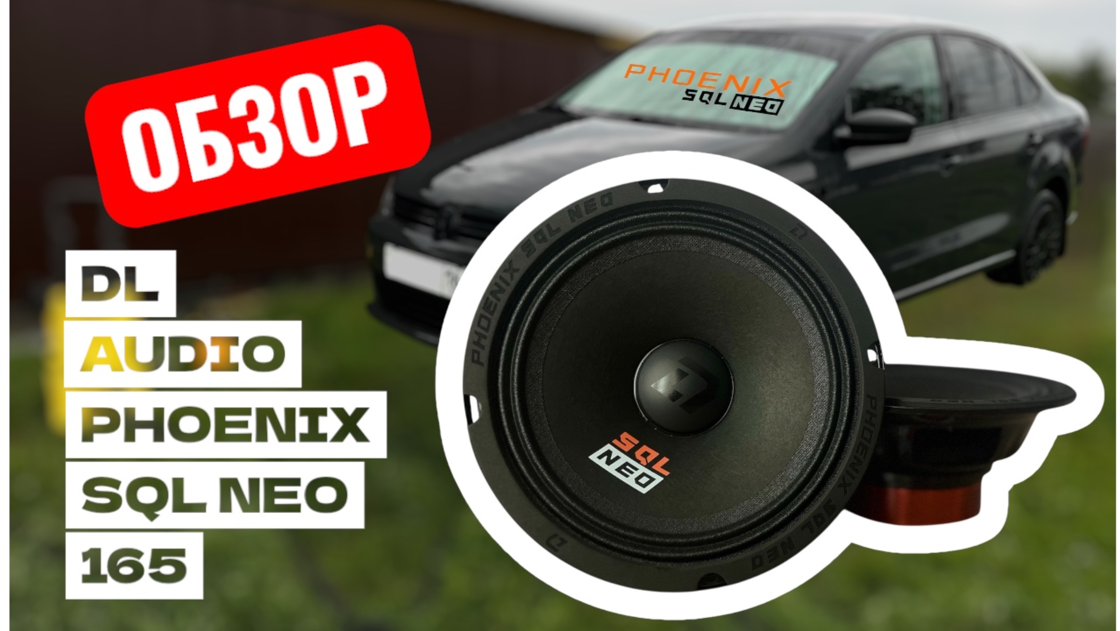 Обзор динамиков DL AUDIO PHOENIX SQL NEO 165
