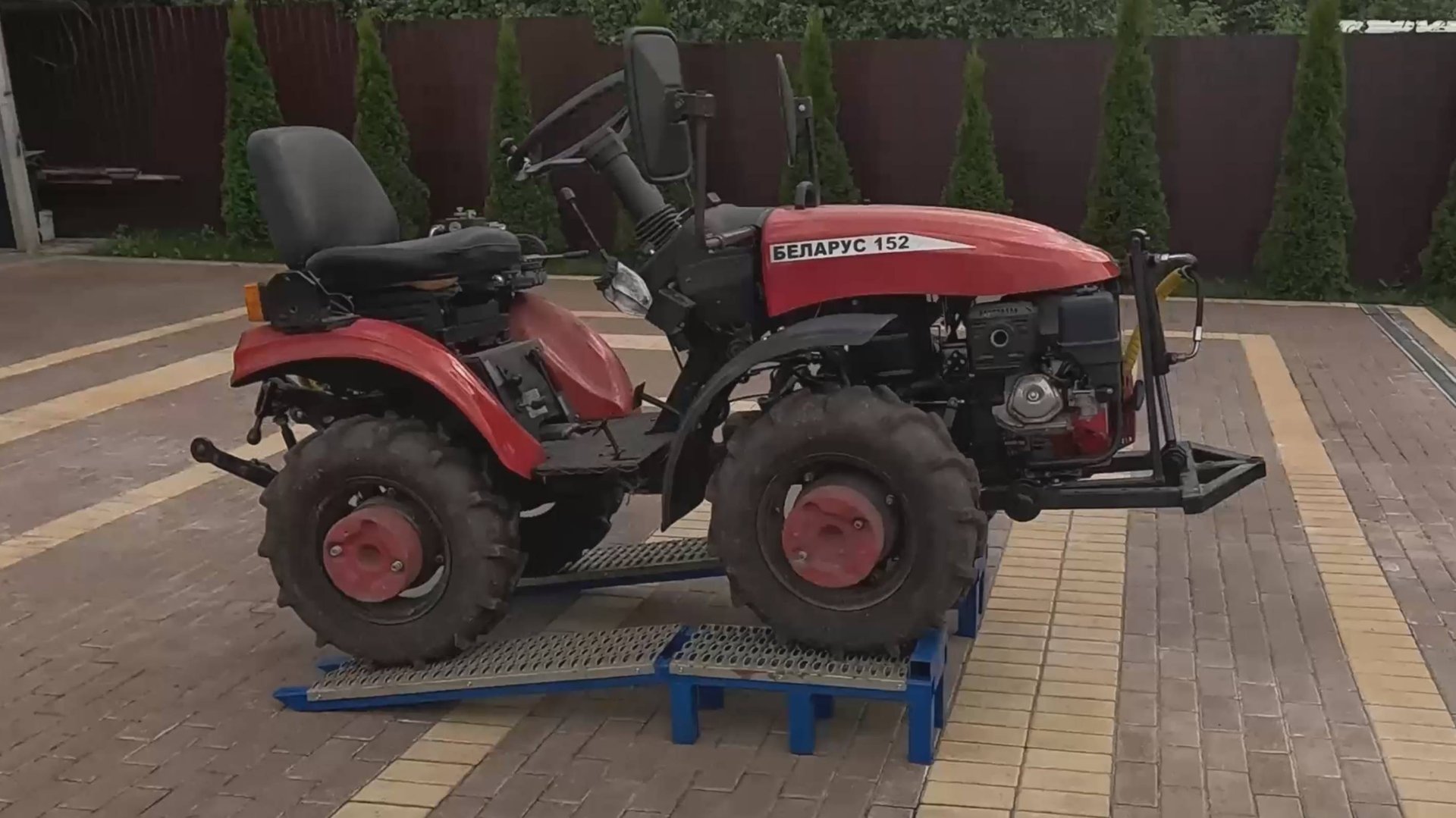МТЗ 152. Мини эстакада (мини трапы)
