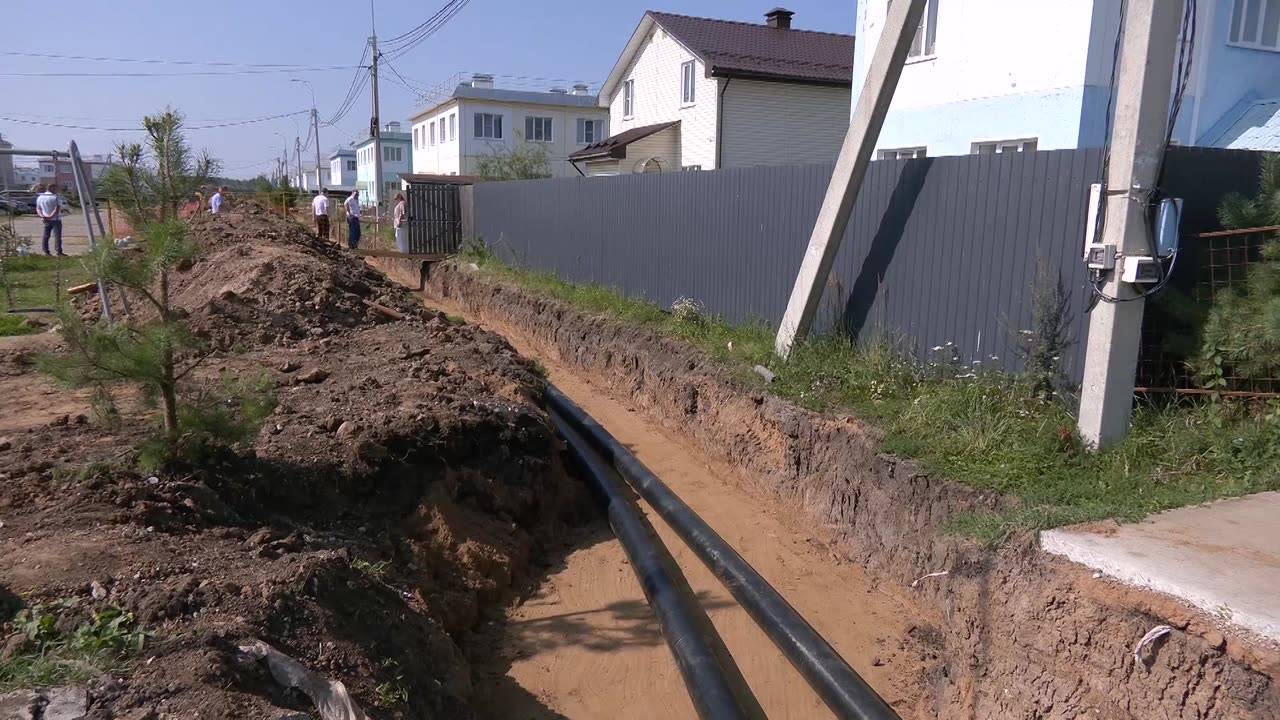 В костромском п. Первый началась замена квартальных трубопроводов