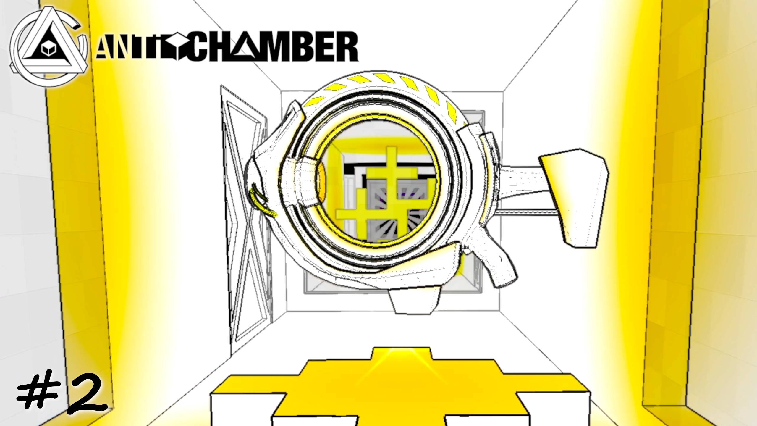Получение жёлтого инструмента - #2 - Antichamber