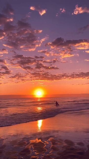 #пляж #вода #небо #закат #природа Стиль 🔥 Лайк/подписка!