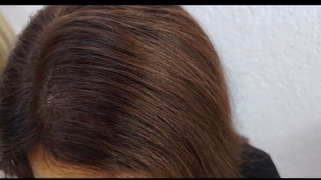 Окрашивание седых волос. Готовая формула👌👌👌