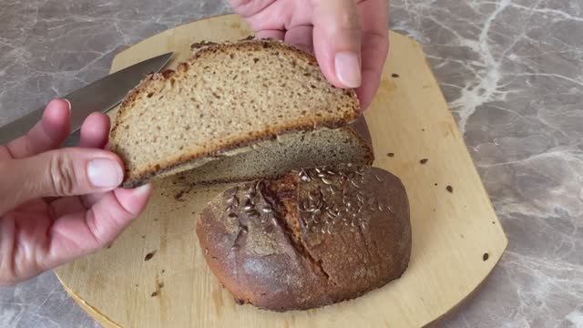 Хлеб, от которого невозможно отказаться!  Рецепт домашнего хлеба на закваске