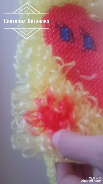 Мочалка "Для неё". Ручная работа
Размер мочалки: 14 * 29 см.