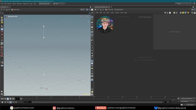 KineFX for Mechanical Animation Rigging a Piston in Houdini