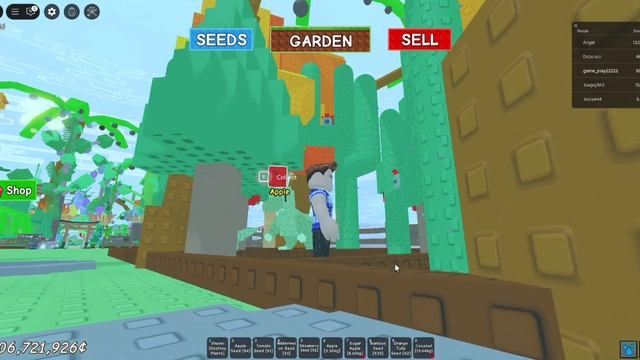Вырастил сад в роблокс. (Вырасти сад)