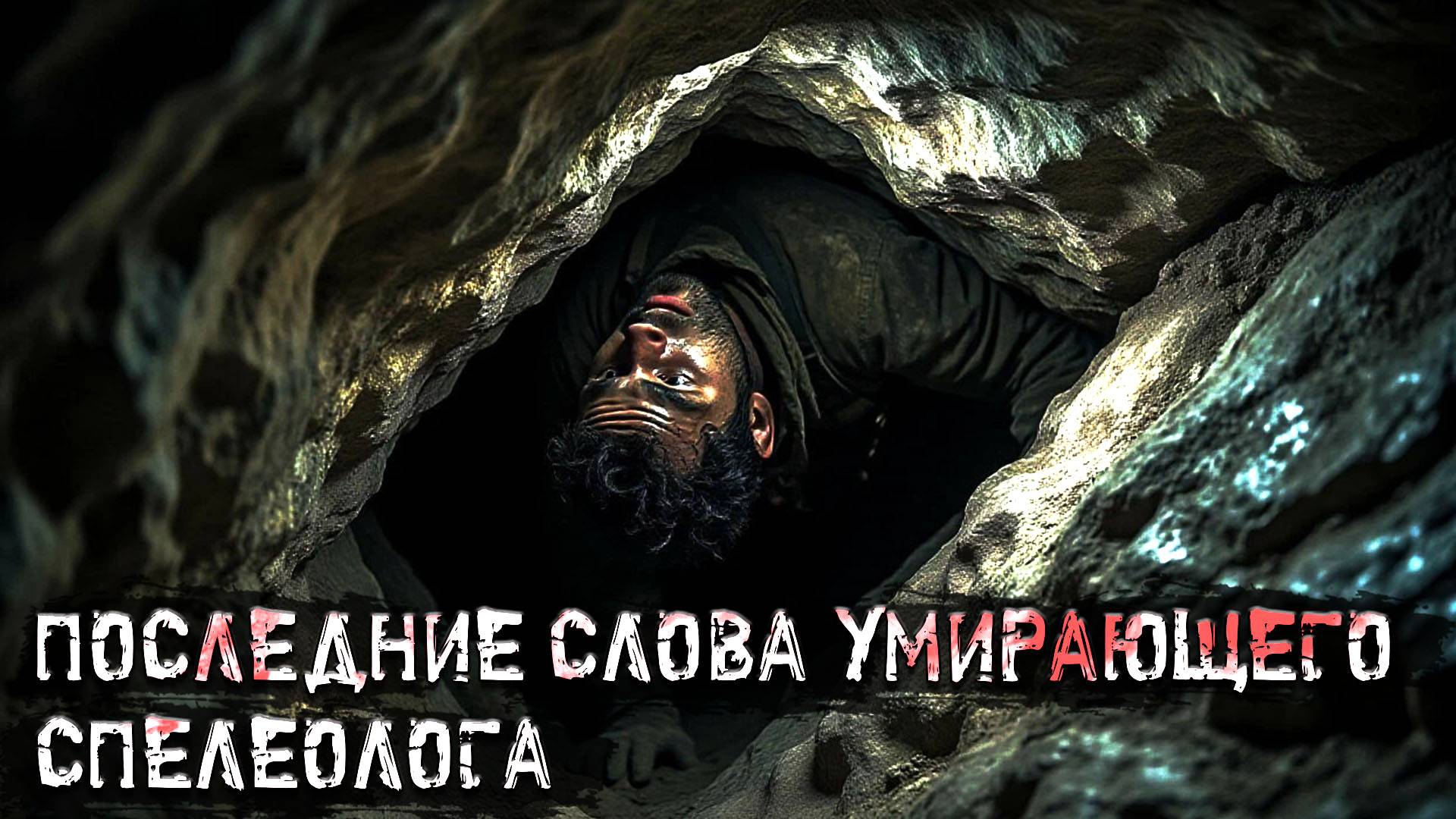 Последние слова умирающего спелеолога "Застрявший в глубине пещеры" † Страшные истории † ужасы.