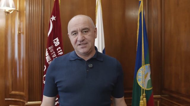 Поздравление Рашида Бориспиевича Темрезова, главы Карачаево-Черкесской Республики