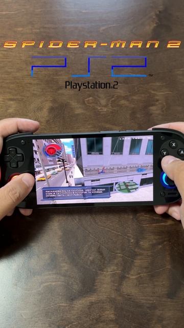 Retroid Pocket 5 - Spider-Man 2 (PS2) #retroid #retroidpocket5 #ps2 #spider-man #spiderman2 #marvel