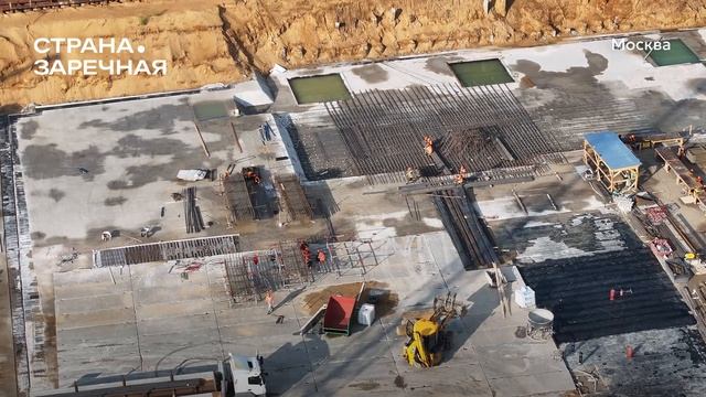 Ход строительства ЖК «Страна.Заречная» в Москве от застройщика «Страна Девелопмент», 01.08.2025