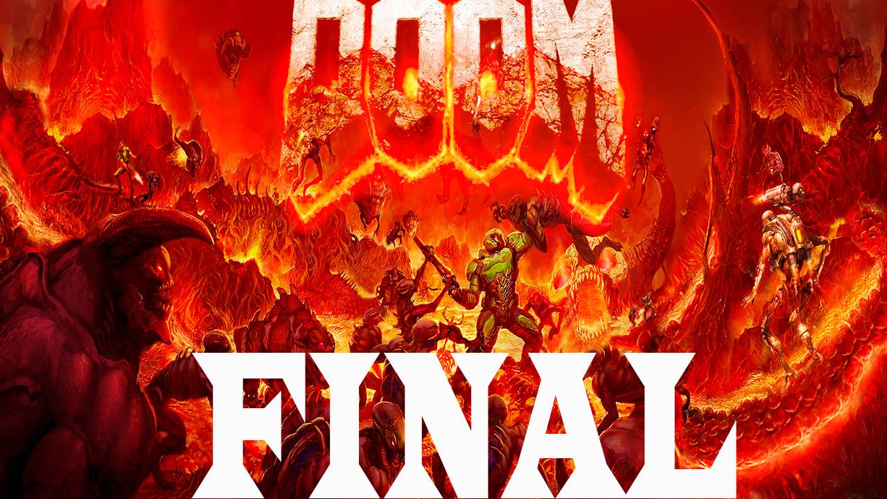 Прохождение игры - DOOM (без комментариев)