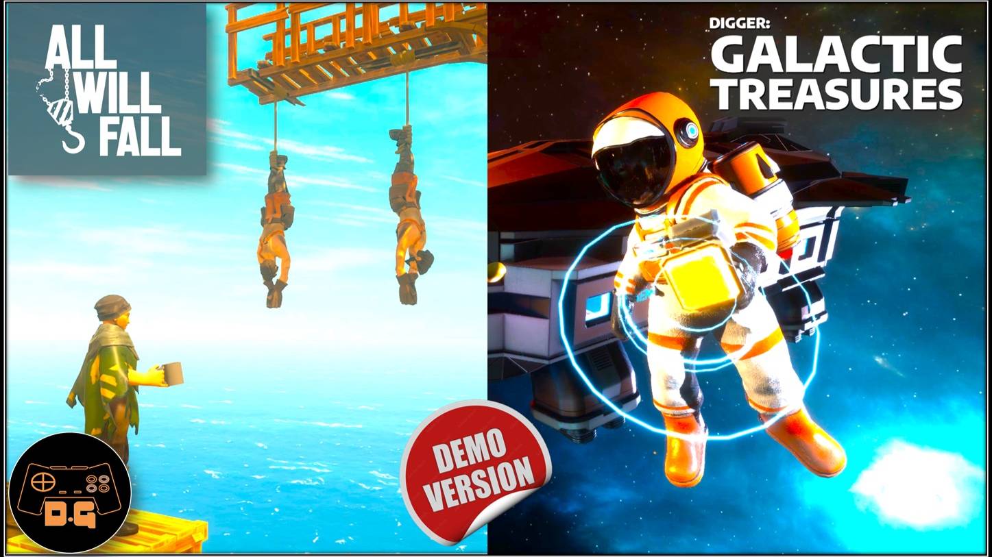 ◈ ИЗУЧАЮ ОПТОМ! ◈ ALL WILL FALL & GALACTIC TREASURES (DEMO) ◈ #newgame #games