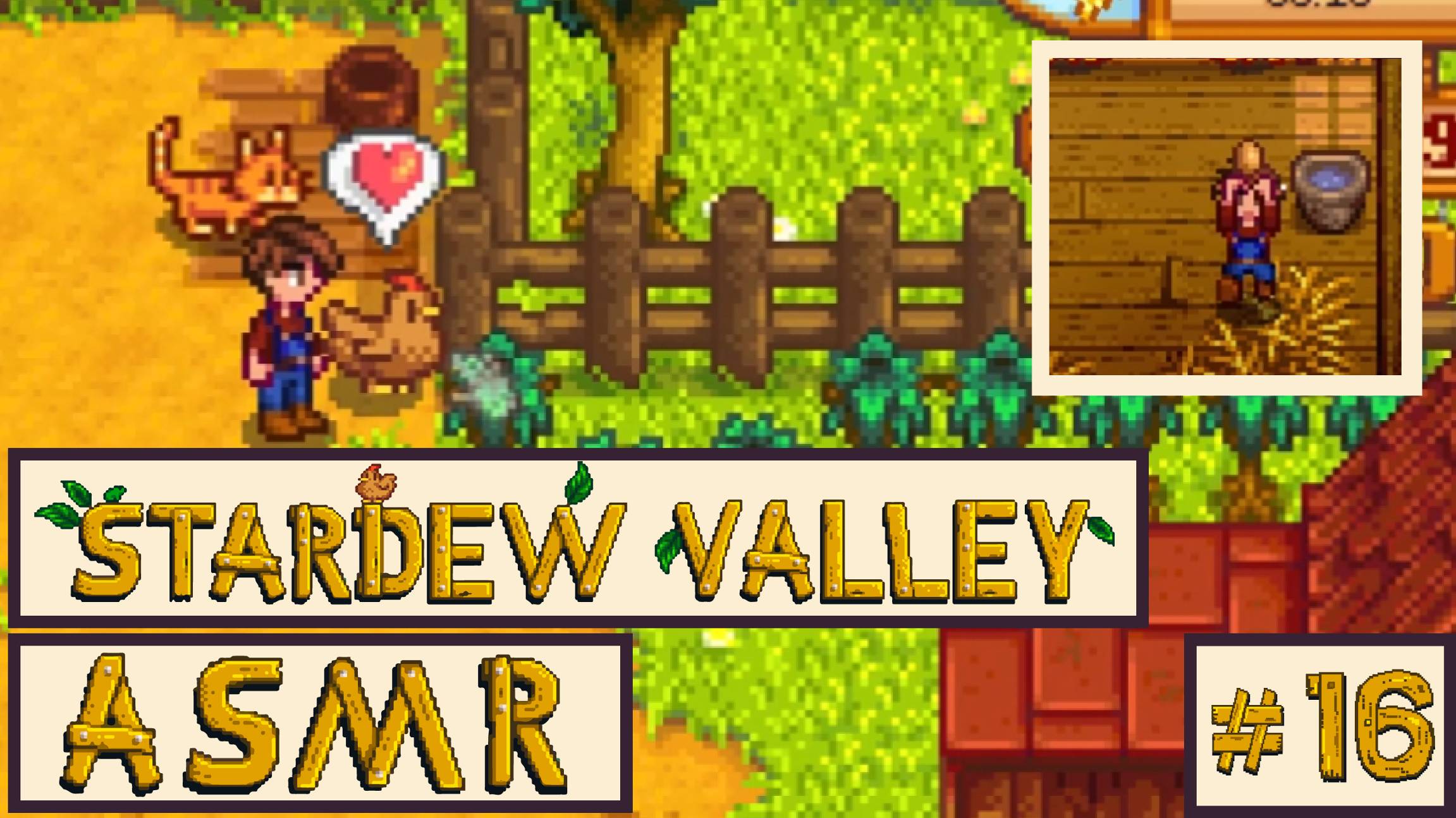 • АСМР • Новичок в Stardew Valley #16 • Лето• Прохождение • Расслабляющий шепот
