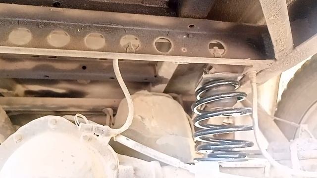 установил пружины в задний мост УАЗ ПАТРИОТ