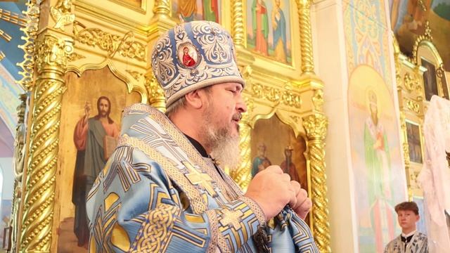 Слово митрополита Савватия в праздник  иконы Божией Матери «Казанская»   21.08.2025г. с.Альгешево