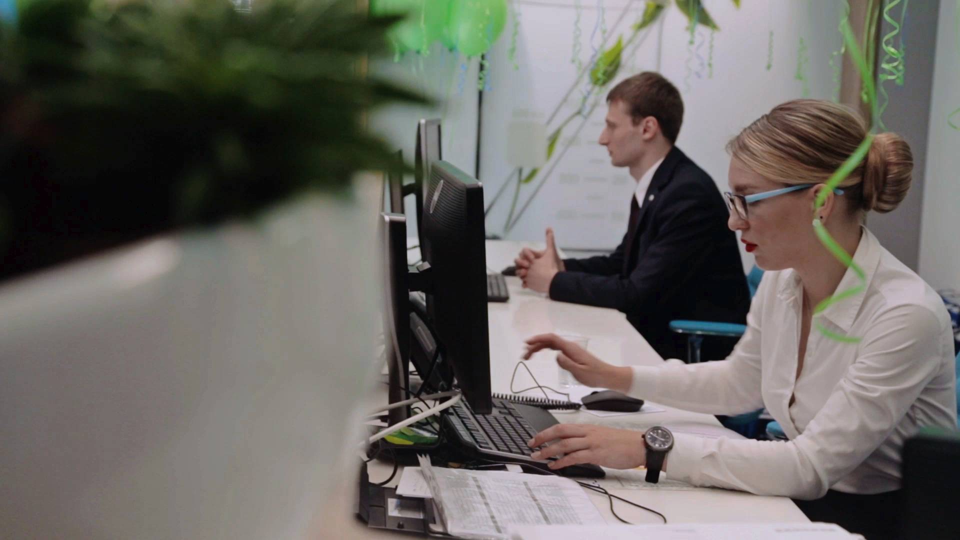 Съёмка и монтаж презентации нового офиса