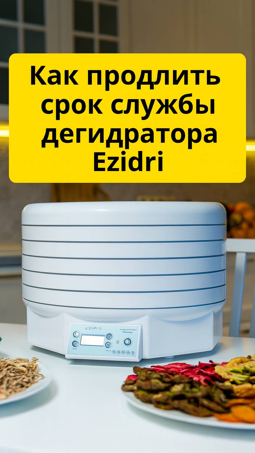 Как продлить срок службы дегидратора Ezidri