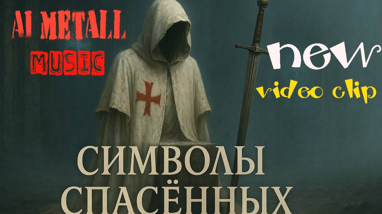 AI Metal Music | Символы Спасённых | Тамплие́ры | О́рден ры́царей Христа́ | #AIMetal #heavymetal