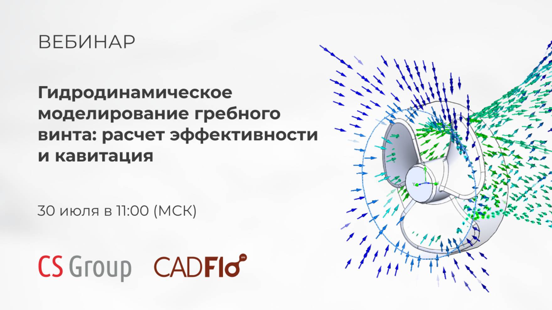 Гидродинамическое моделирование гребного винта: расчет эффективности и кавитация