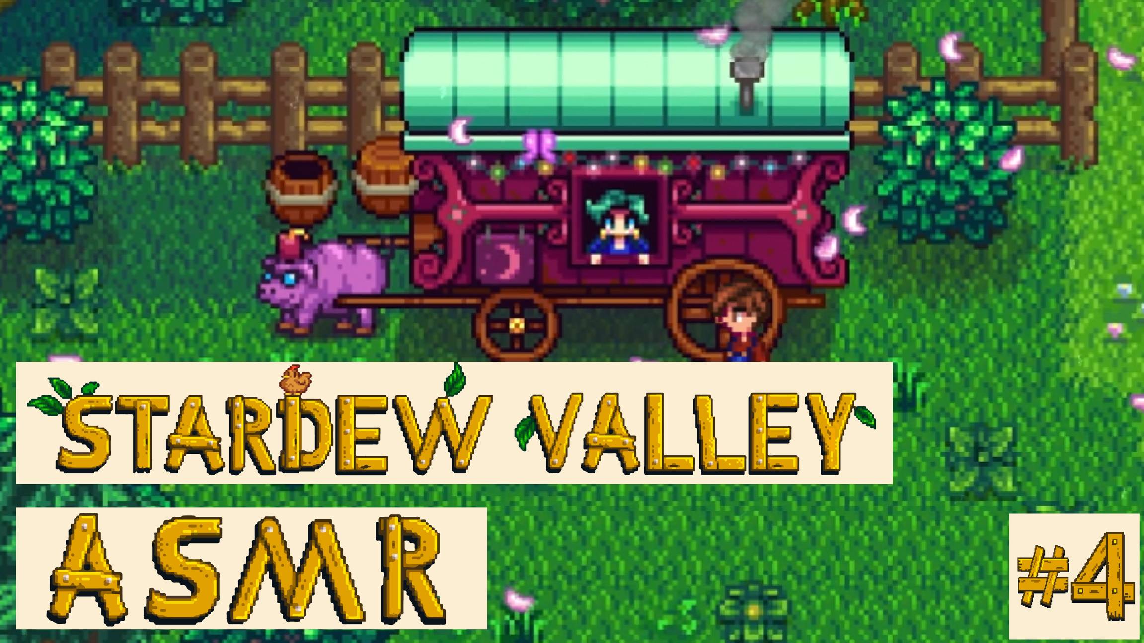 • АСМР • Новичок в Stardew Valley #4 •  В башне волшебника • Прохождение • Расслабляющий шепот