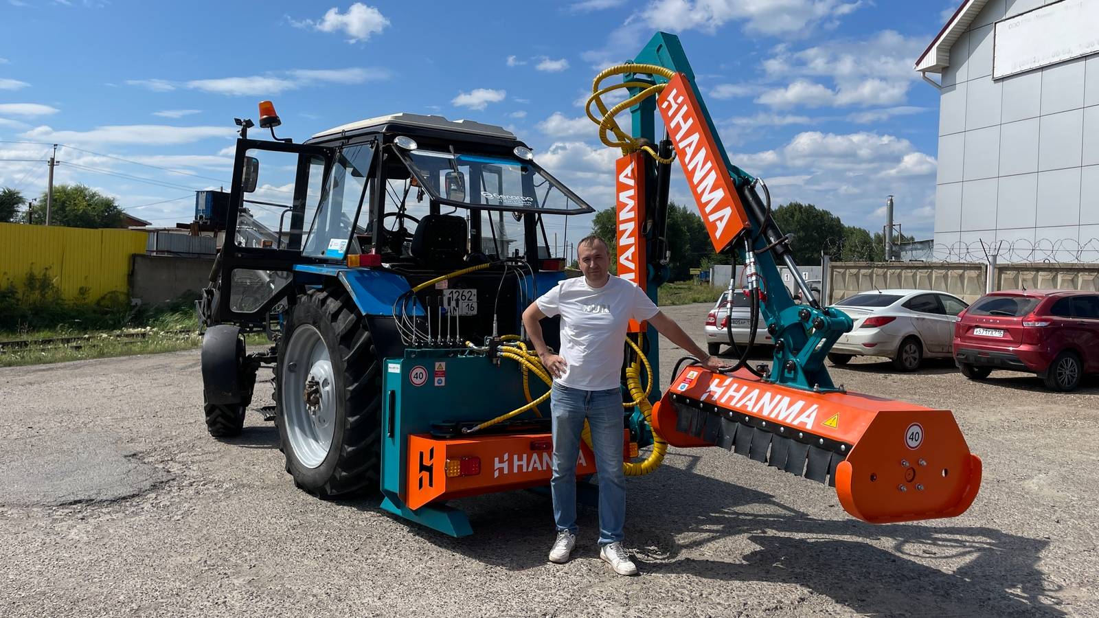 Полный обзор обновленной косилки манипуляторной HANMA